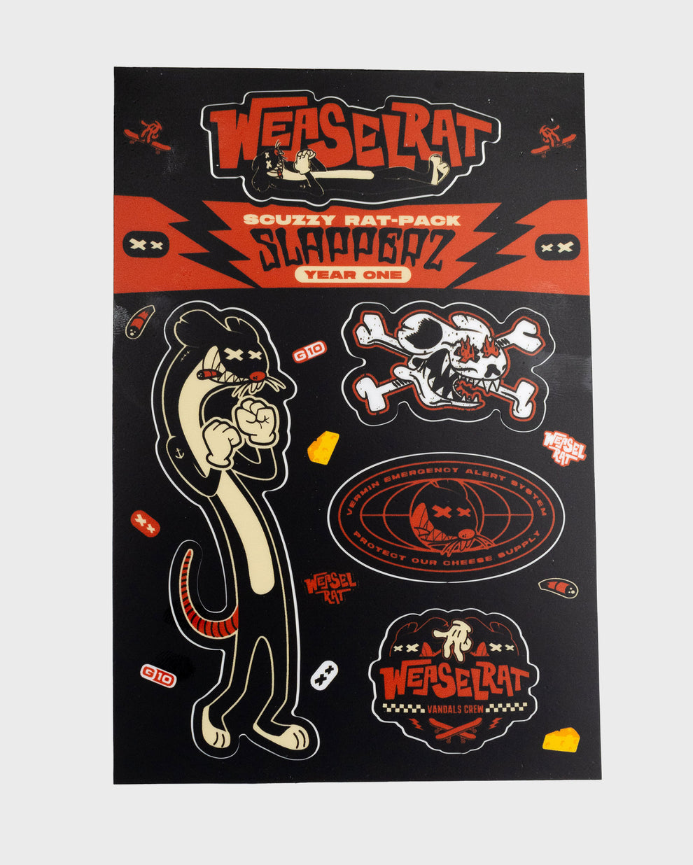 Sticker Pack V.1 – WEASELRAT